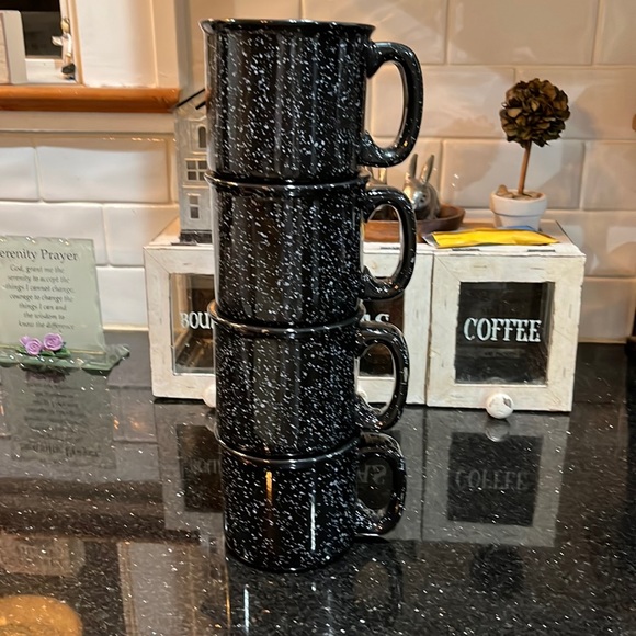 Dining | Four Heavy Ceramic Mugs | Poshmark